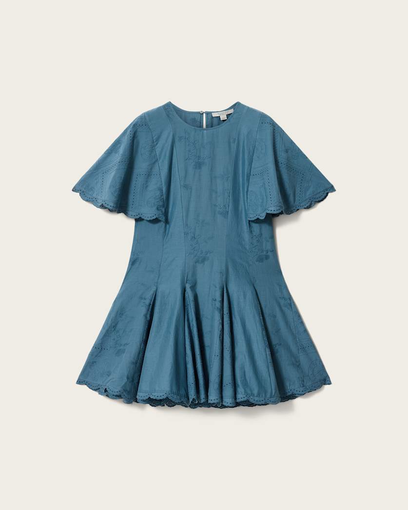 Corla Slim Fit Mini Dress CAPTAIN BLUE | ALLSAINTS